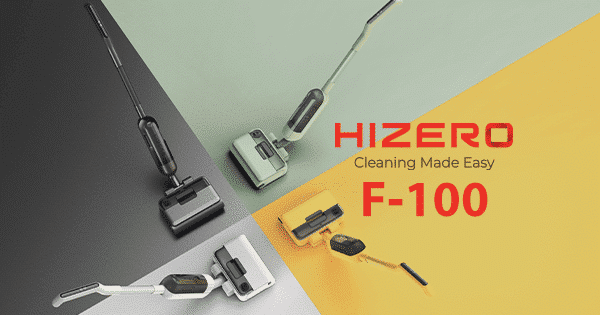 שואב אבק שוטף של HIZERO - דגם F-100